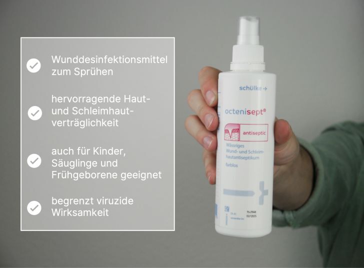 Octenisept: Anwendung, Einwirkzeiten & mehr I arnowa.de | arnowa.de